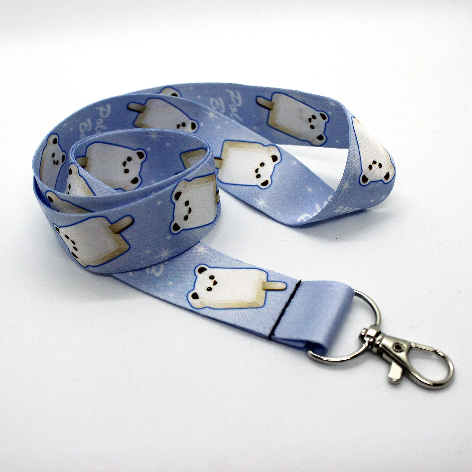 Cute Coffee Kitties Cappucino Lanyard — Kimchi Kawaii