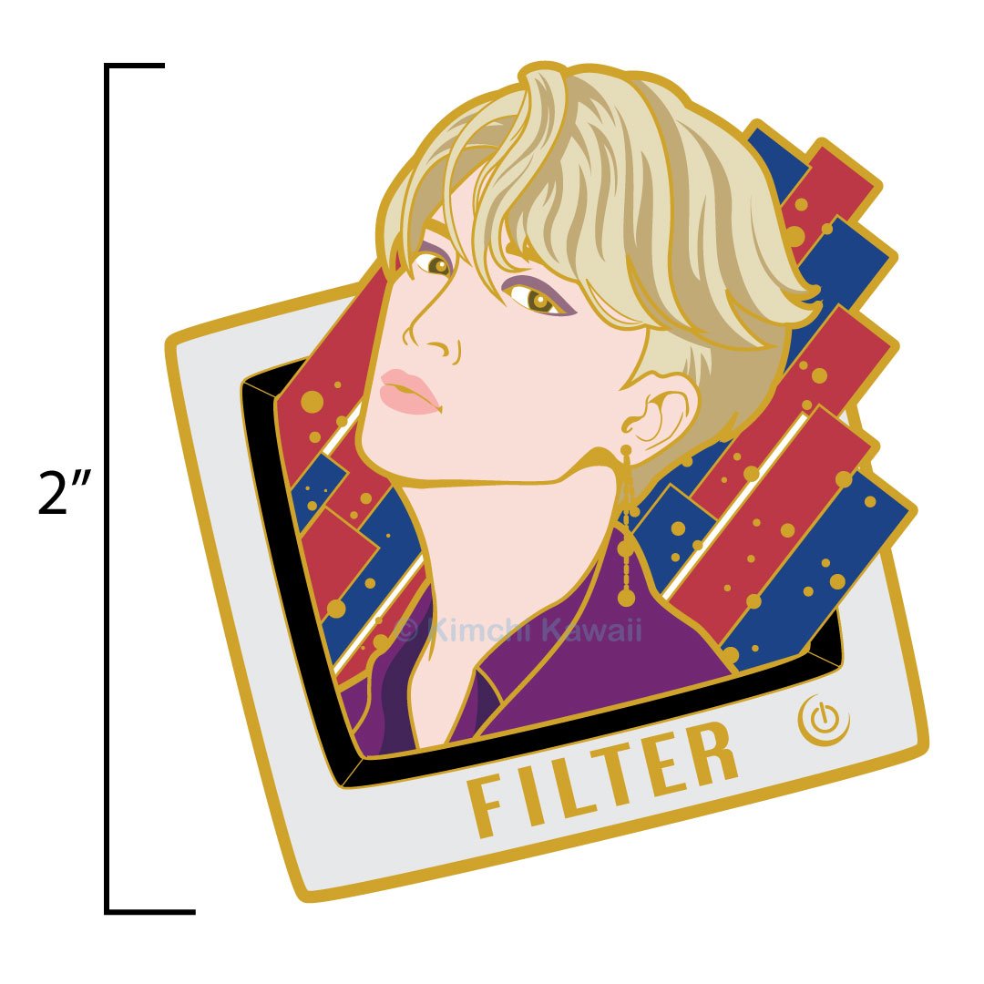 BTS Kim Seokjin Astronaut Enamel Pin — Kimchi Kawaii