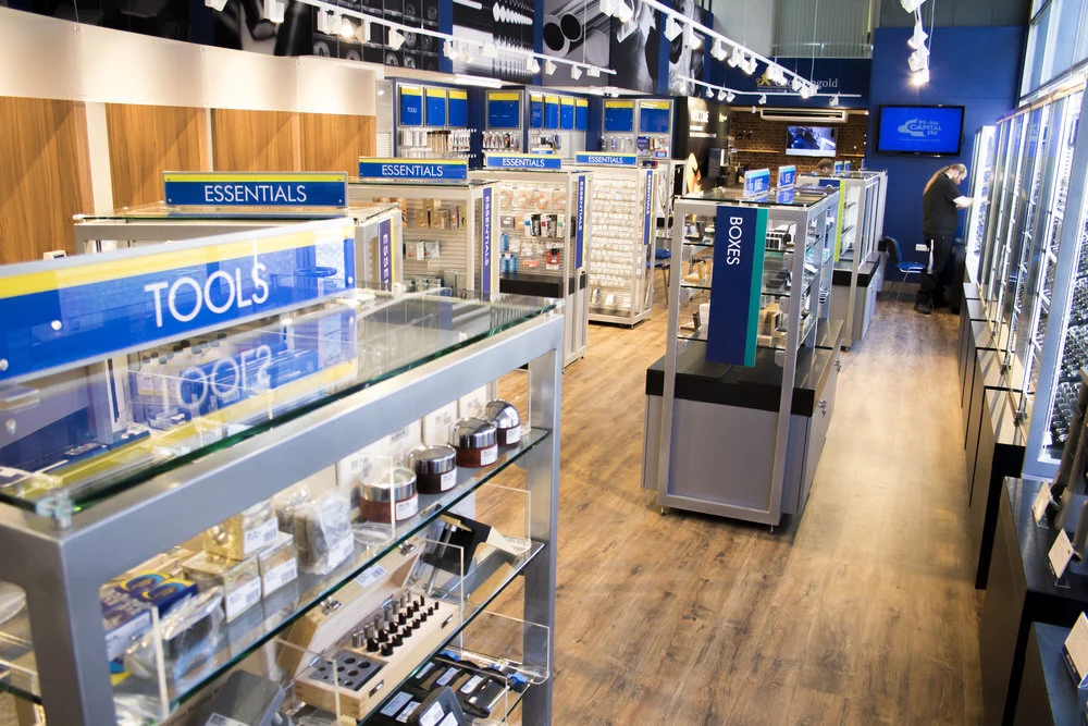 Cooksongold trade counter design and build | Spaceworks | Commercial ...