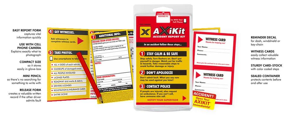 AxiKit Custom Fleet Accident Report App and Accident Report Kit - The ...