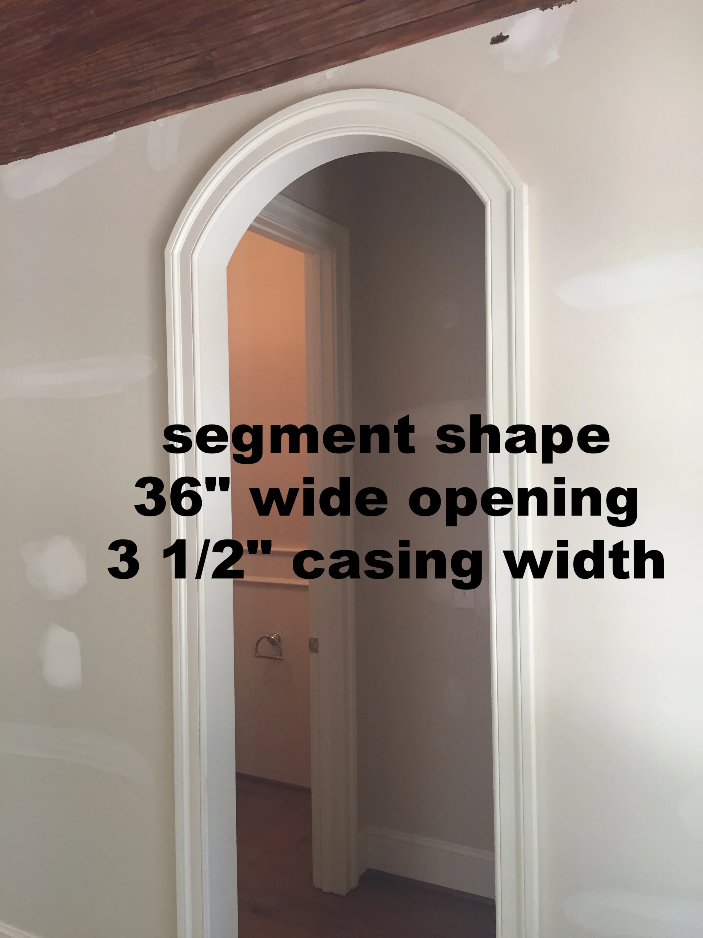 Wood Arch Trim Products — CurveMakers Arch Kits