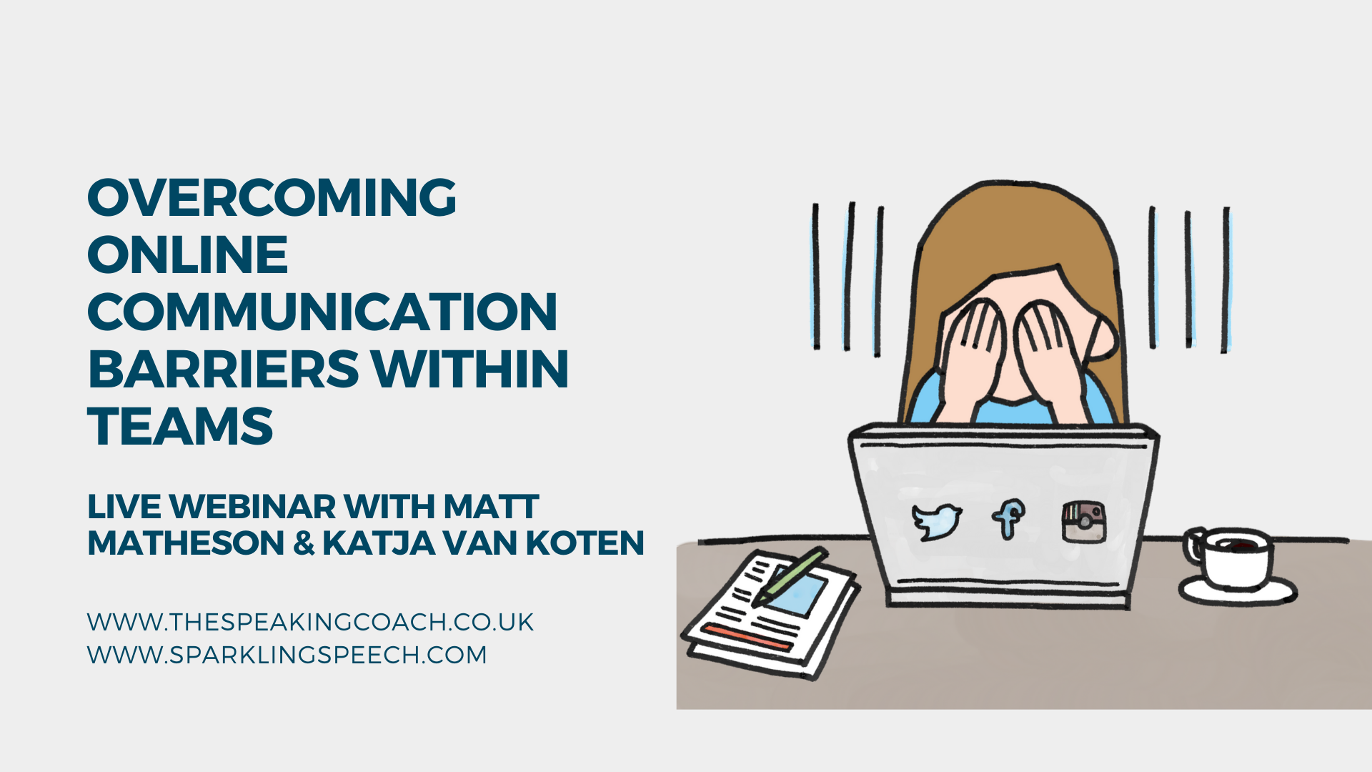 WEBINAR:Overcoming online communication barriers within teams (WITH ...