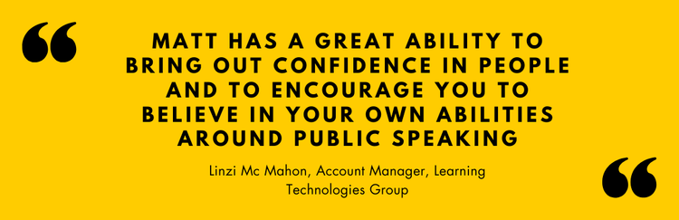 The Speaking Coach – Matthew Matheson