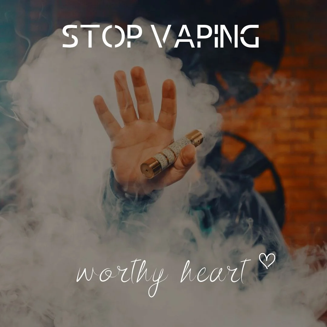 Stop Vaping is What the CDC says....but it is simply not that easy ...
