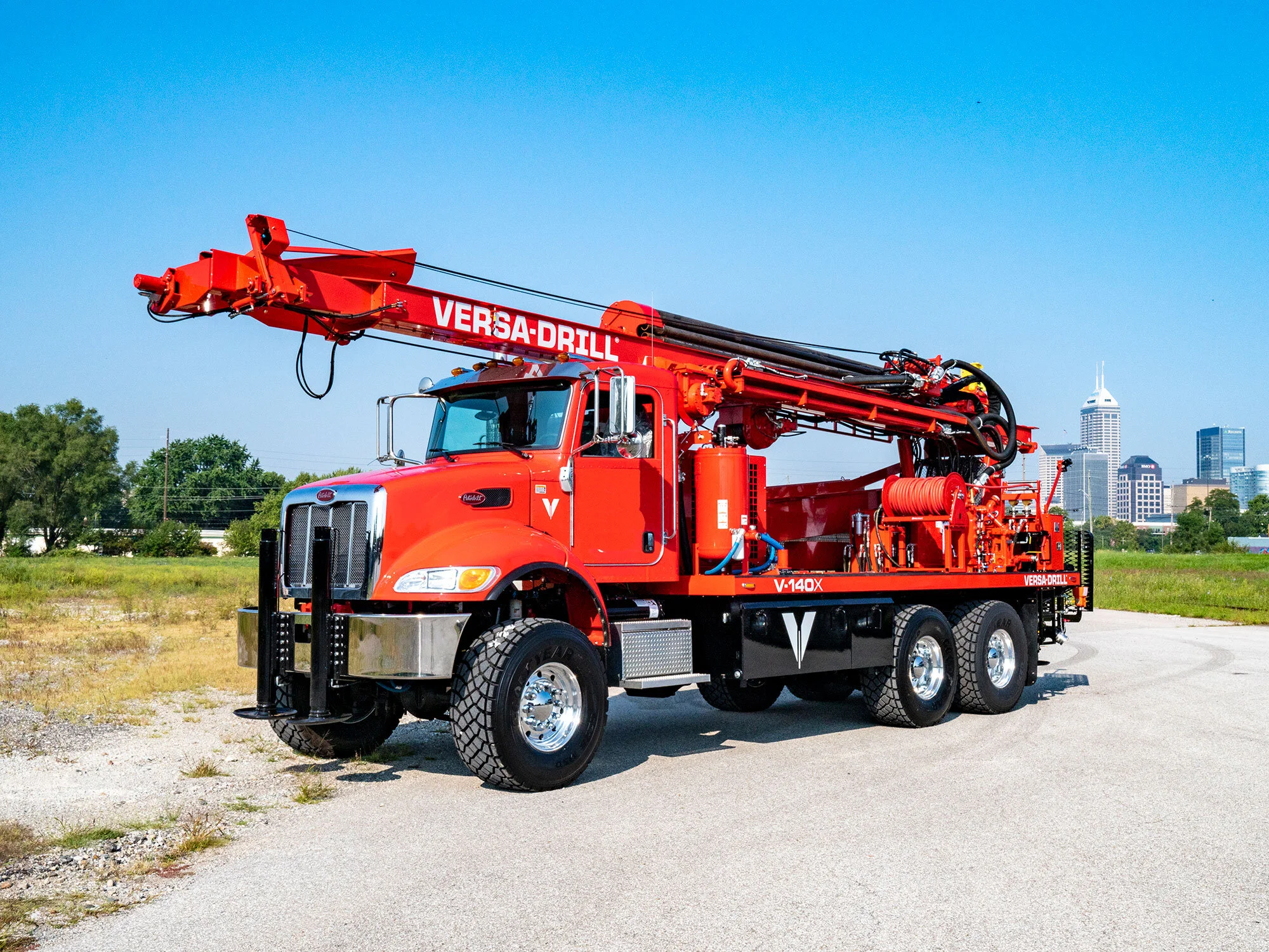 Water Well Geothermal Drilling Rig V-125X — Versa-Drill
