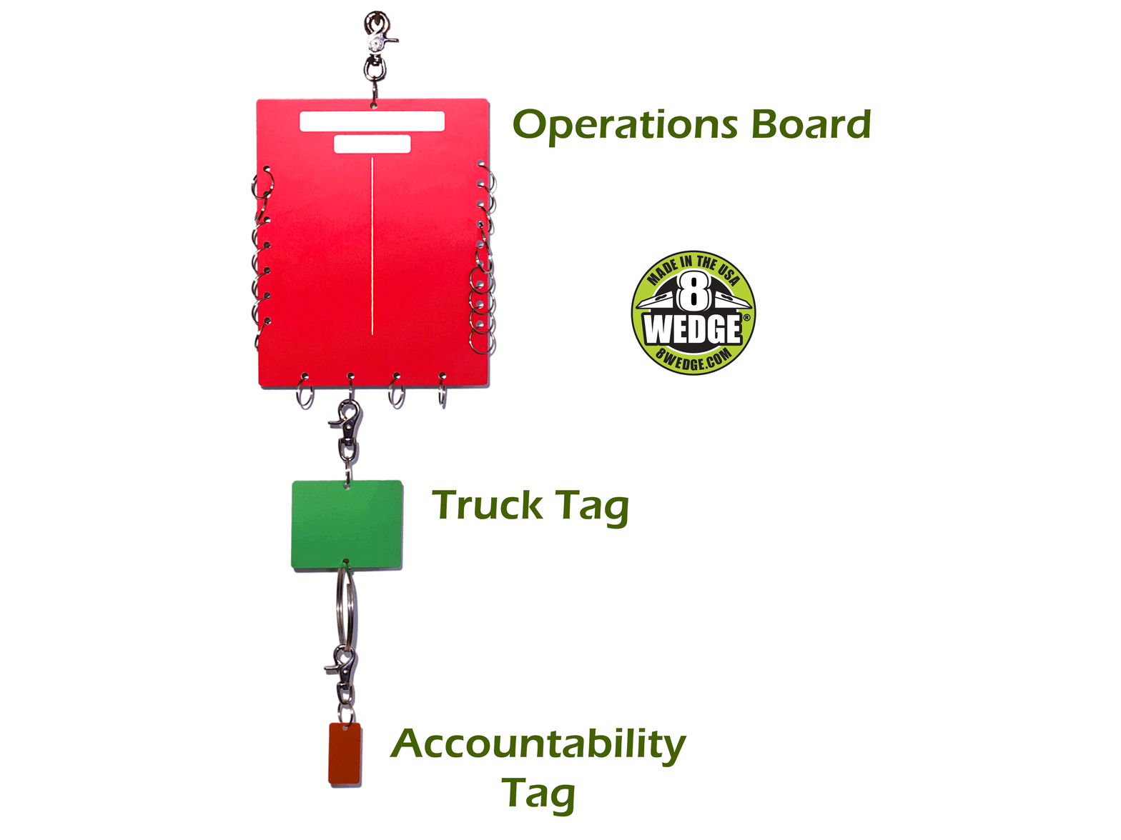 Firefighter Accountability Tags, custom etched aluminum tags include ...