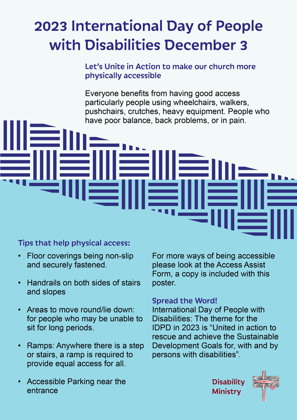 Disability Ministry Resources — Social Justice Unit