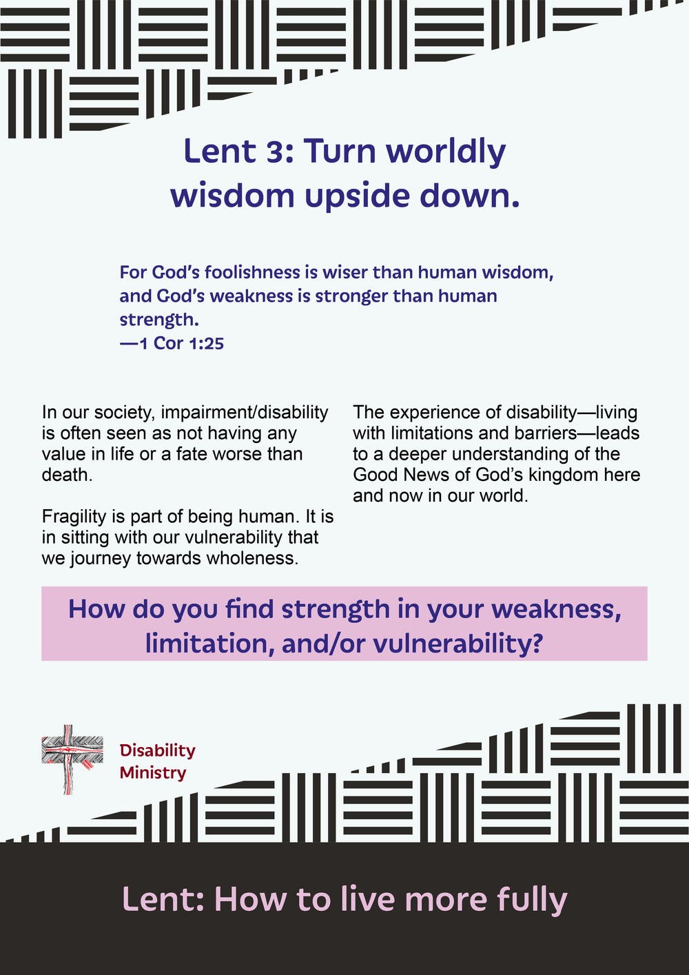 Disability Ministry Resources — Social Justice Unit