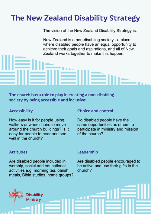 Disability Ministry Resources — Social Justice Unit