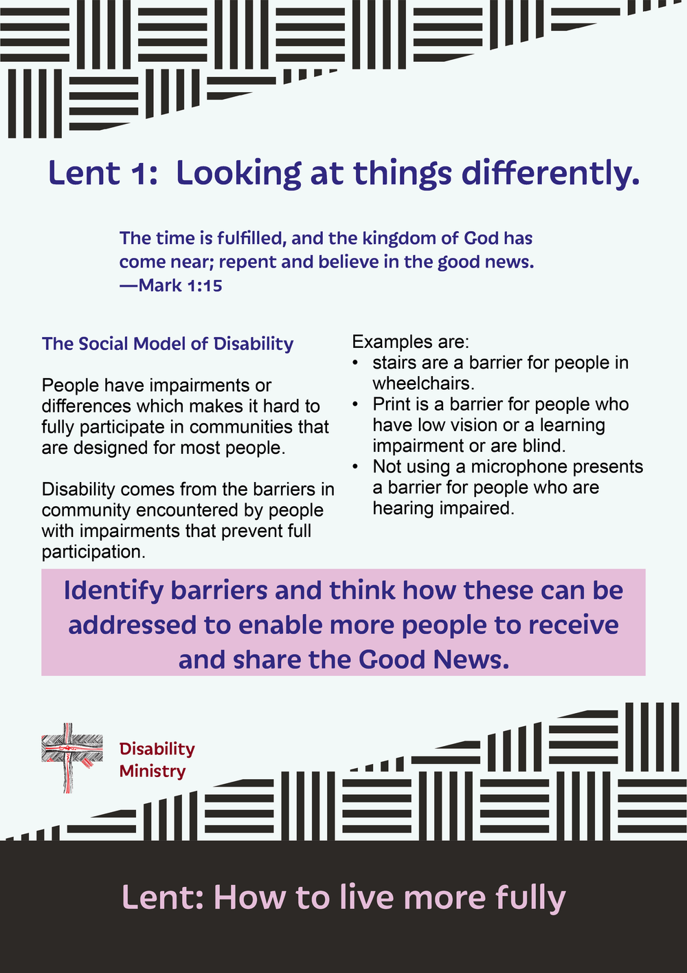 Disability Ministry Resources — Social Justice Unit