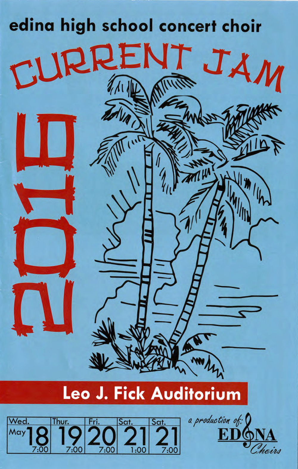 Current Jam programs — Edina High School Choirs