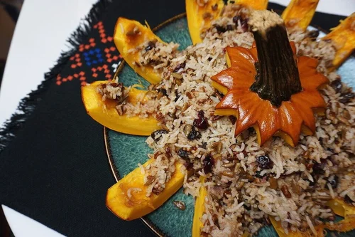 Ghapama - Armenian Stuffed Pumpkin — Dining in Diaspora