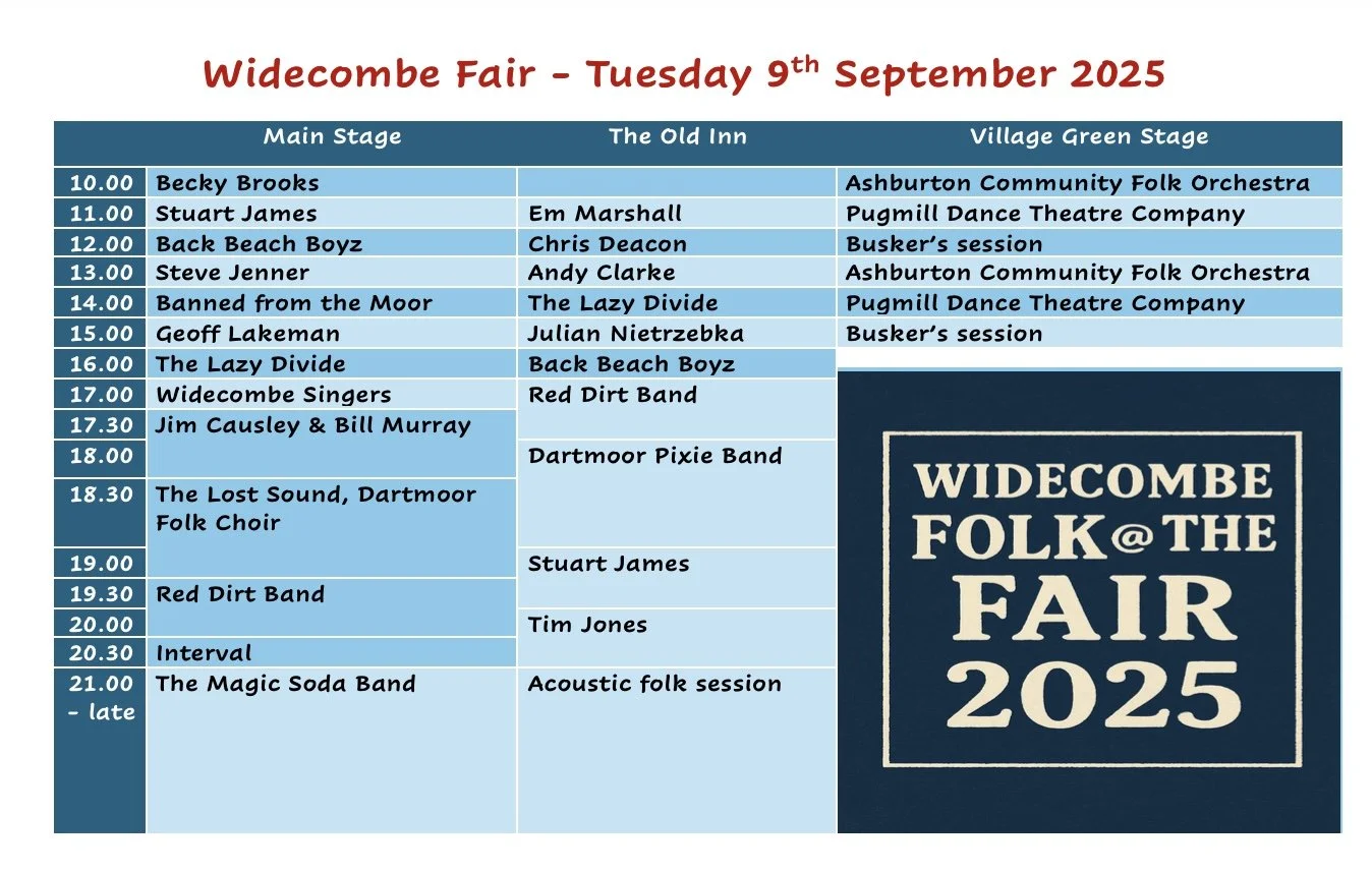 What's On — Widecombe Fair