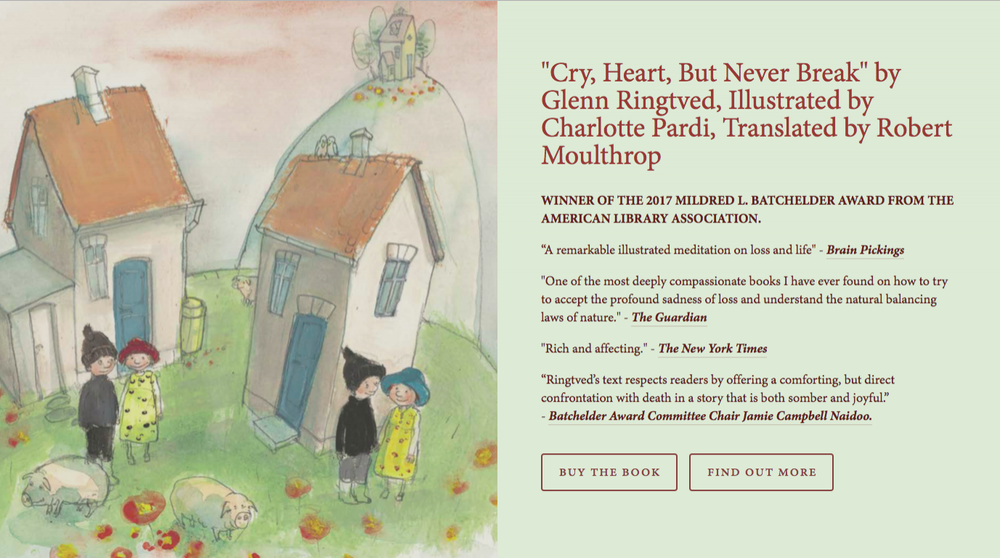 Cry, Heart, But Never Break — Robert Moulthrop