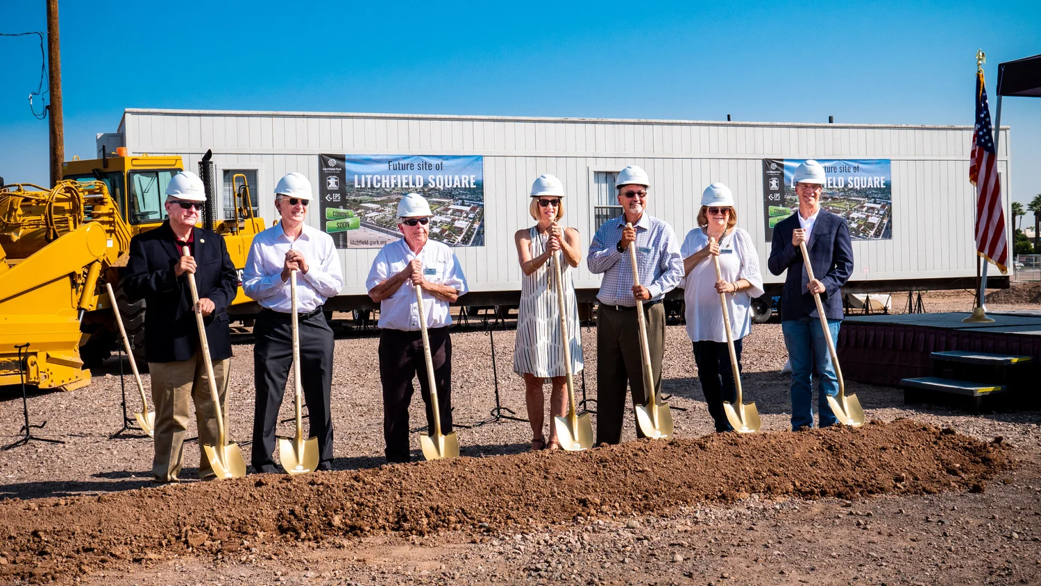 Litchfield Square Groundbreaking — Achen-Gardner Construction - Heavy ...