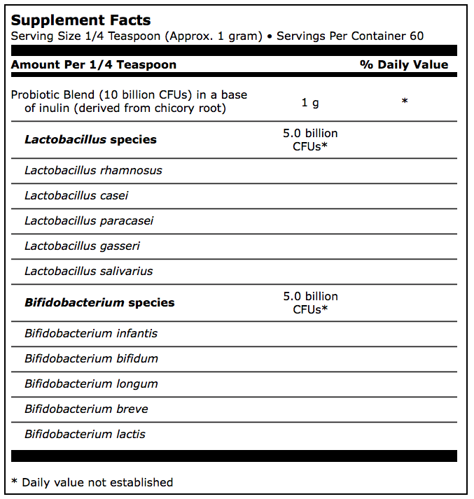 Baby Biotics Infant Probiotic Powder — Healthy Families for God