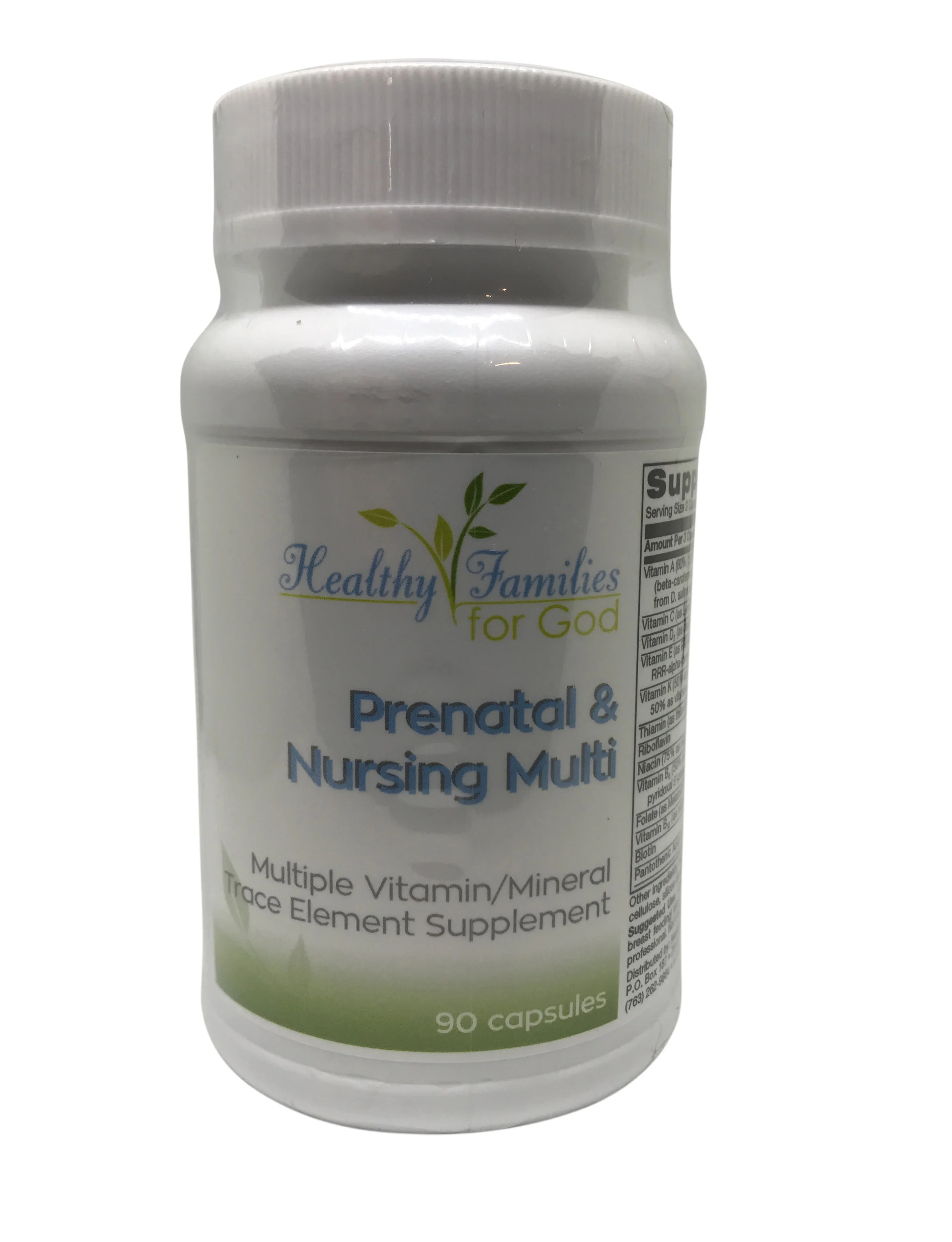 Supplements — Healthy Families for God