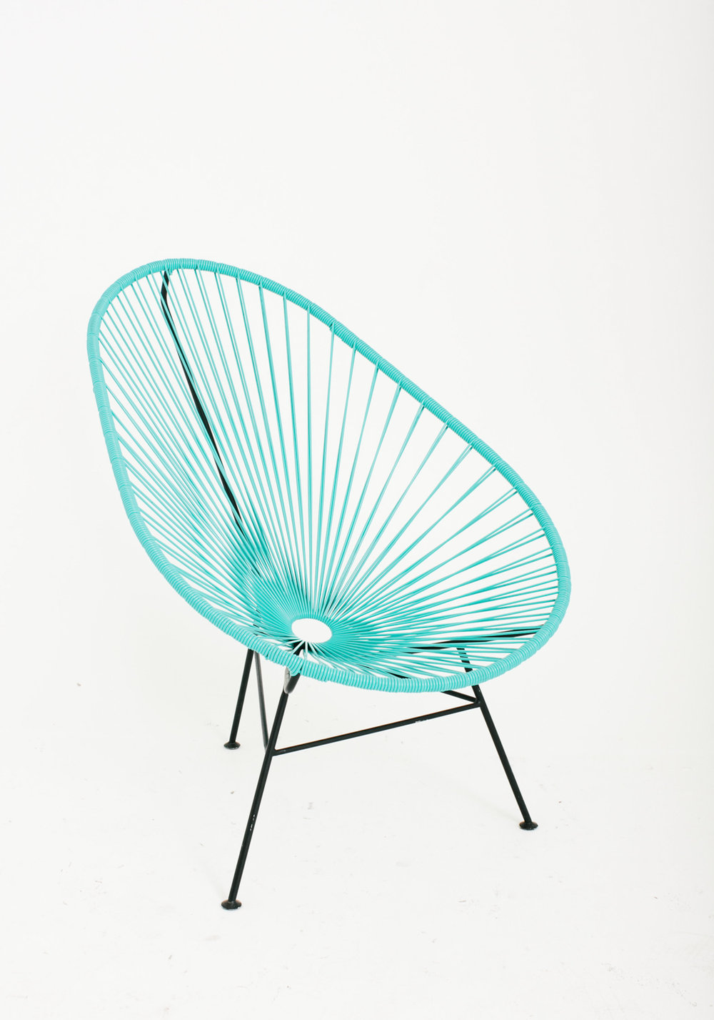 Acapulco Chair Teal — Yeah! Rentals