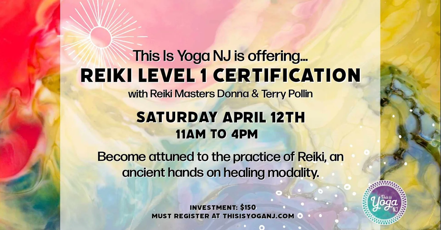 Reiki Level 1 Certification — This is Yoga