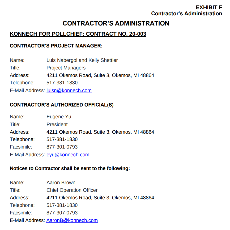 LA’s voting contract allows Konnech to leak data through Scytl and ...