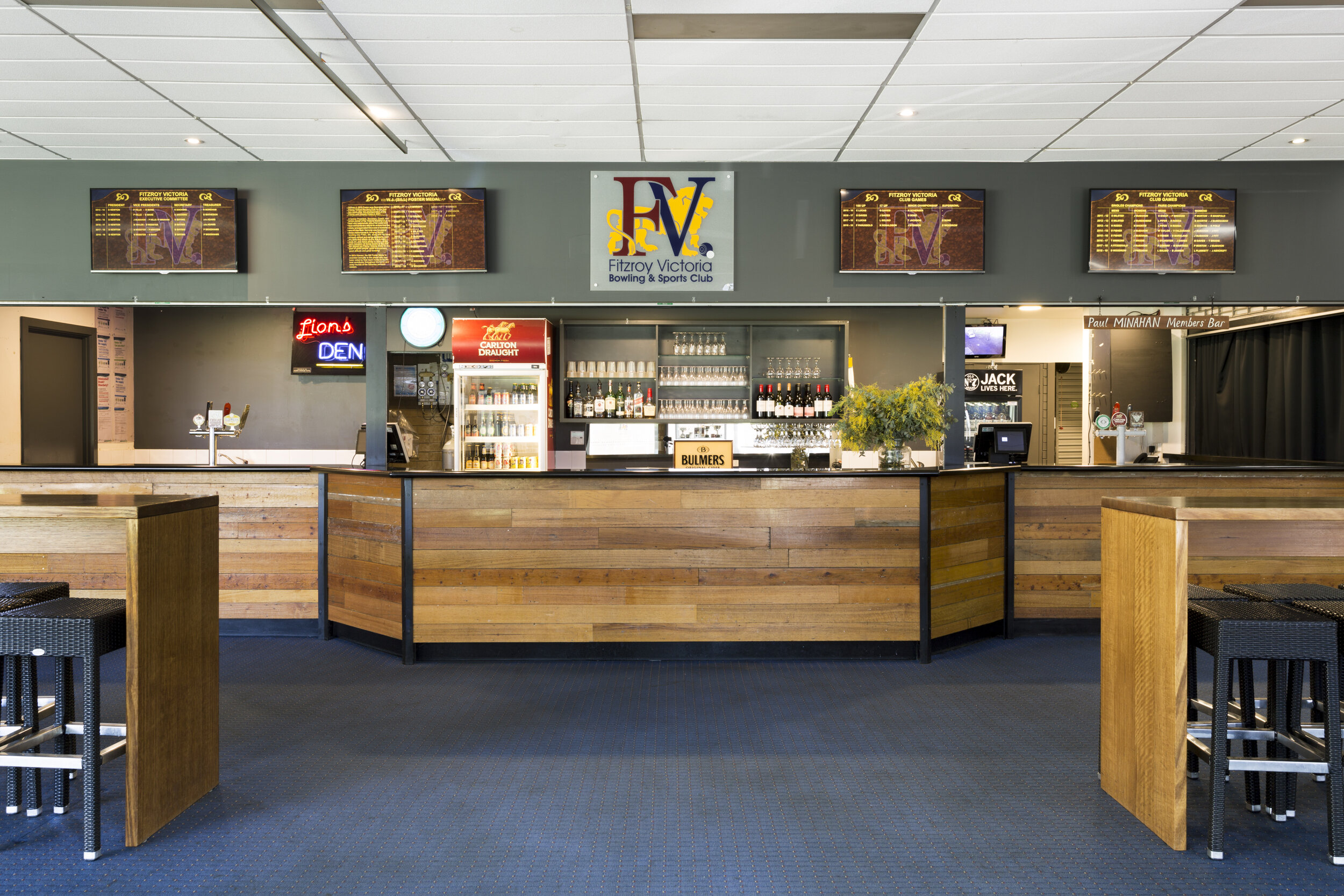Function Area Hire — FITZROY VICTORIA BOWLING AND SPORTS CLUB