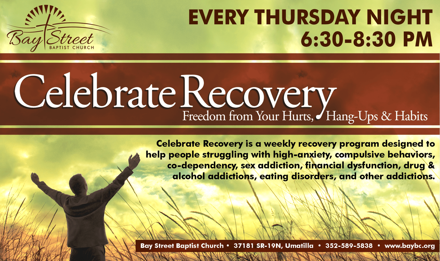 Celebrate Recovery — Bay Street Baptist Church