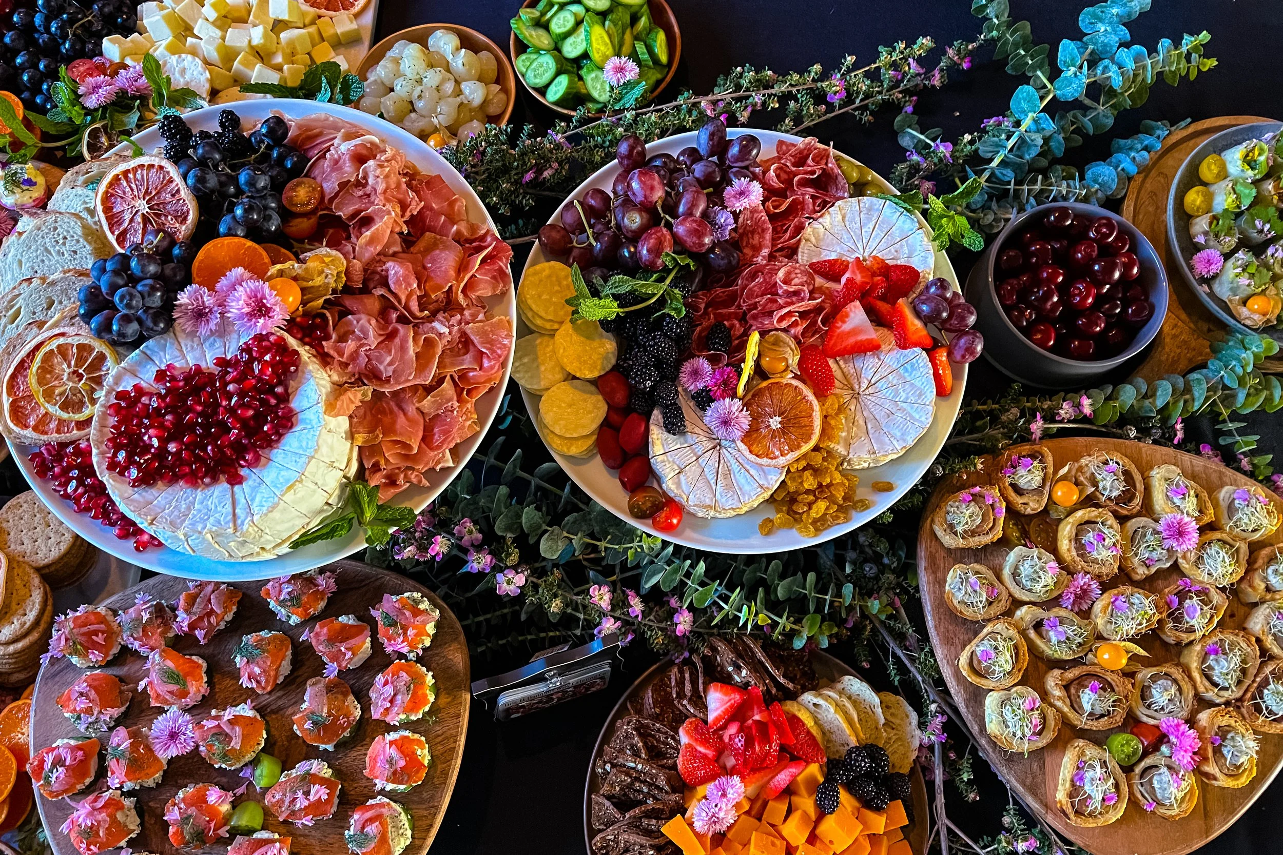Luxury Event Catering Calgary | Grazing Tables Small Bites Platters ...