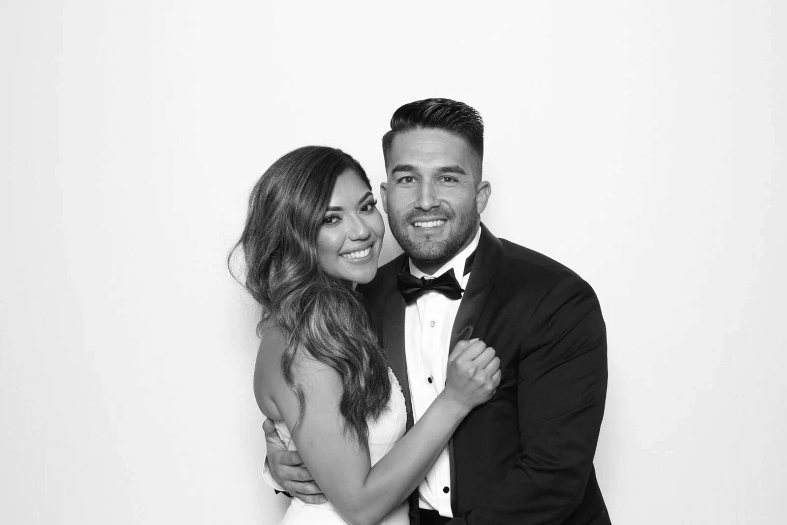 White Fabric Backdrop | Droll Photobooth Co.