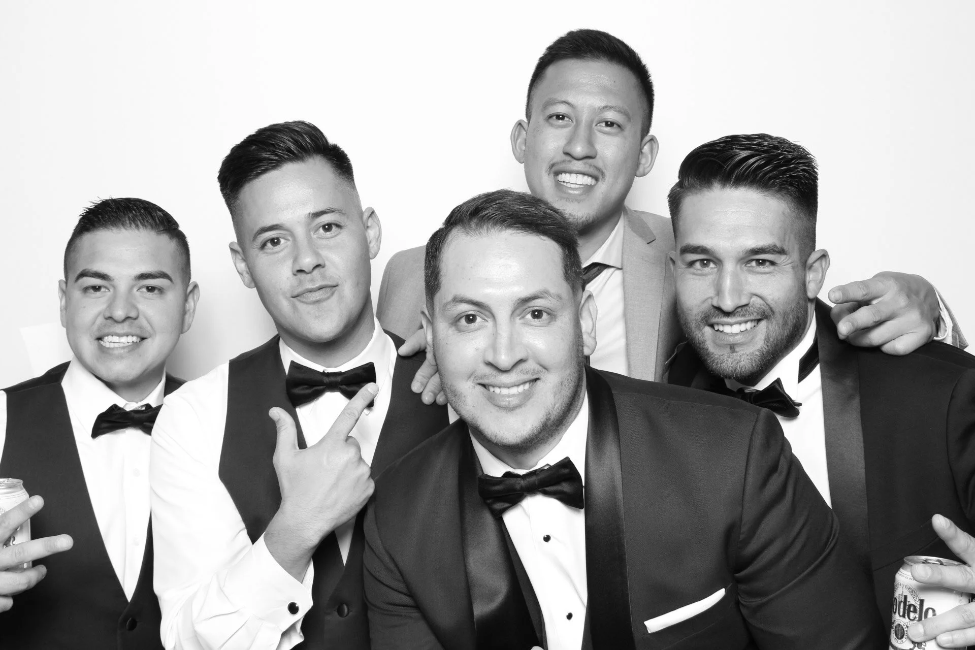 White Fabric Backdrop | Droll Photobooth Co.