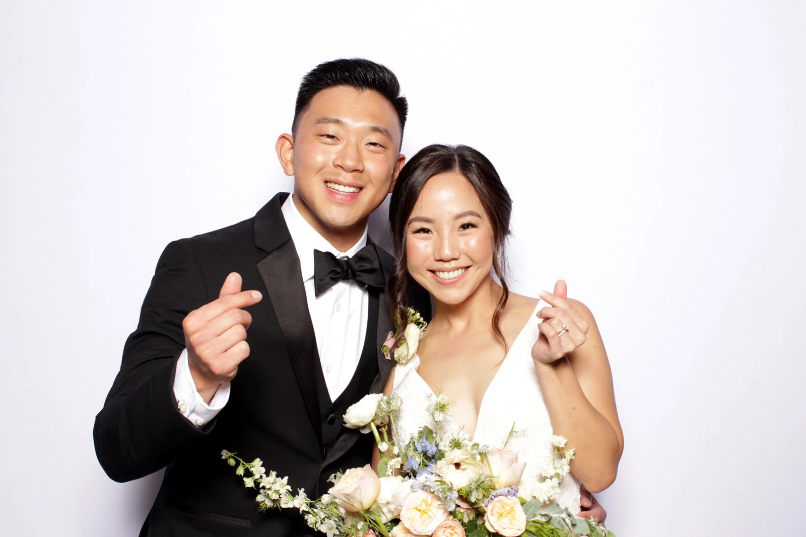 White Fabric Backdrop | Droll Photobooth Co.