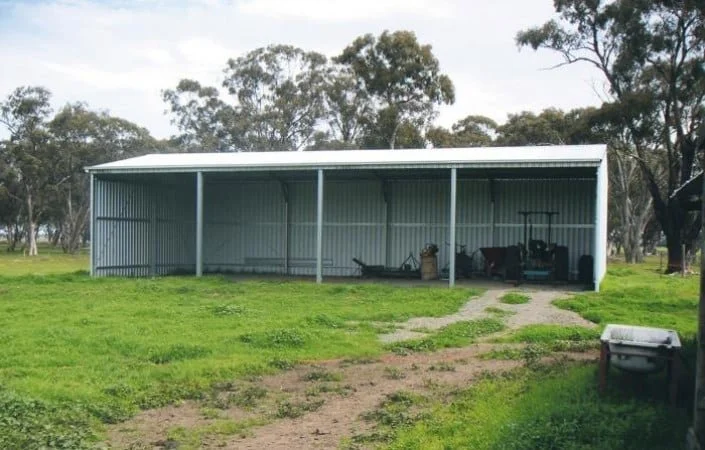 Open Front Sheds — Flood Rural