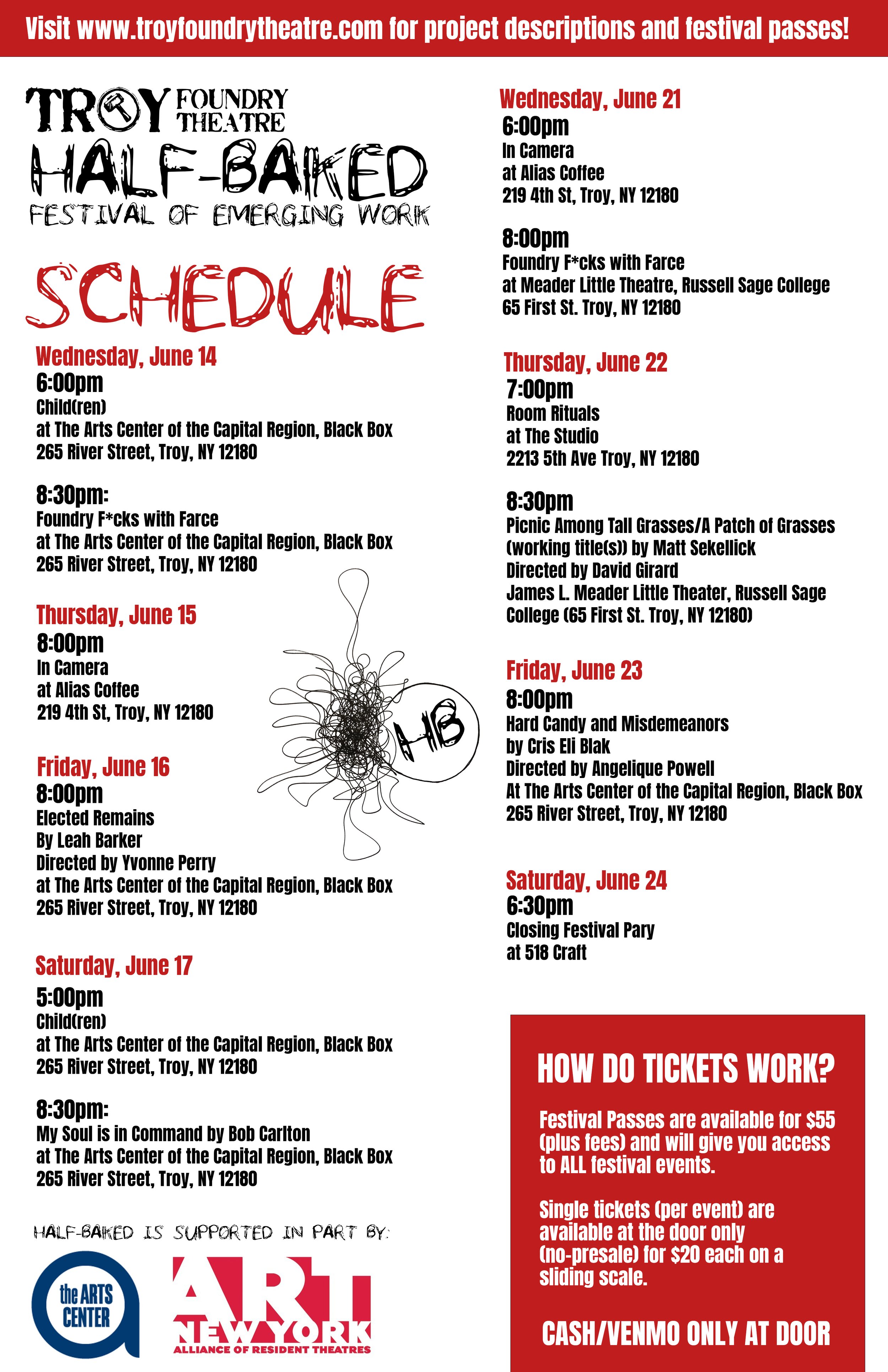 Programming — Troy Foundry Theatre
