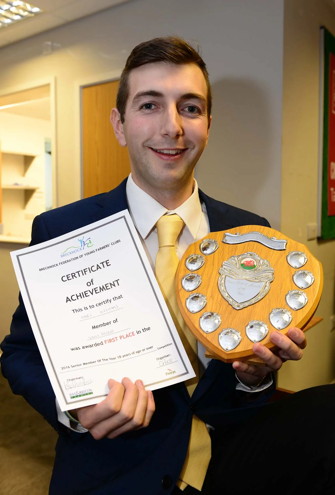 Senior & Junior Member of the Year Competition — Brecknock YFC