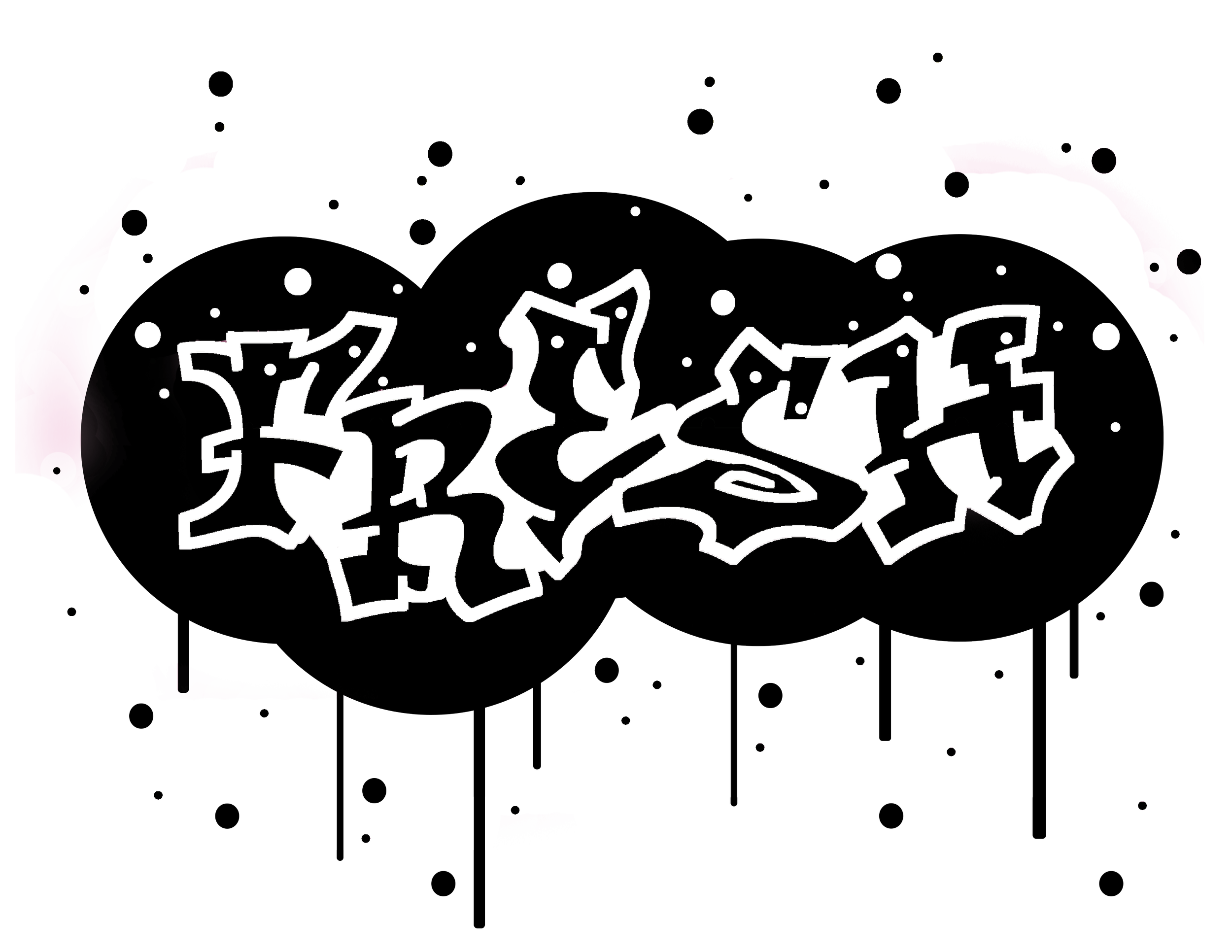 The Word Fresh In Graffiti