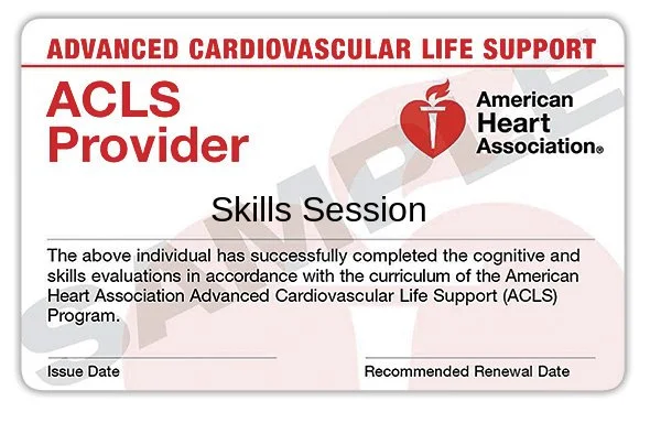 AHA BLS (CPR), ACLS, CPR and First Aid Certification Classes — Active ...