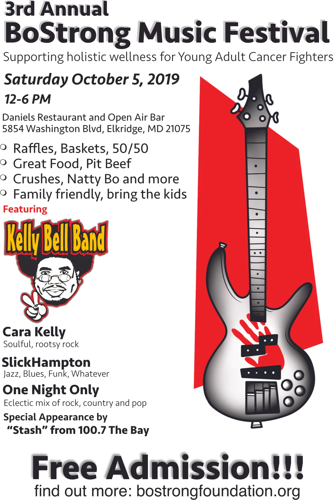 6th Annual BoStrong Music Festival — BoStrong Foundation