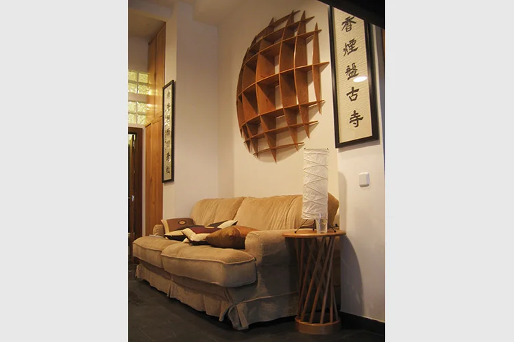 Circular Wall Shelf — Johnson Furniture