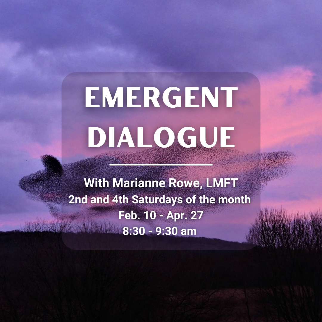 Emergent Dialogue Practice Sessions: February - April 2024 Series — Monterey Bay Meditation ...