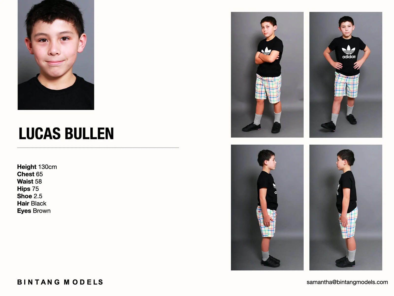 Lucas Bullen — BINTANG MODELS & MANAGEMENT