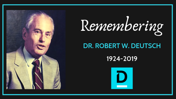 Remembering Dr. Robert W. Deutsch (1924 - 2019) — Robert W. Deutsch ...