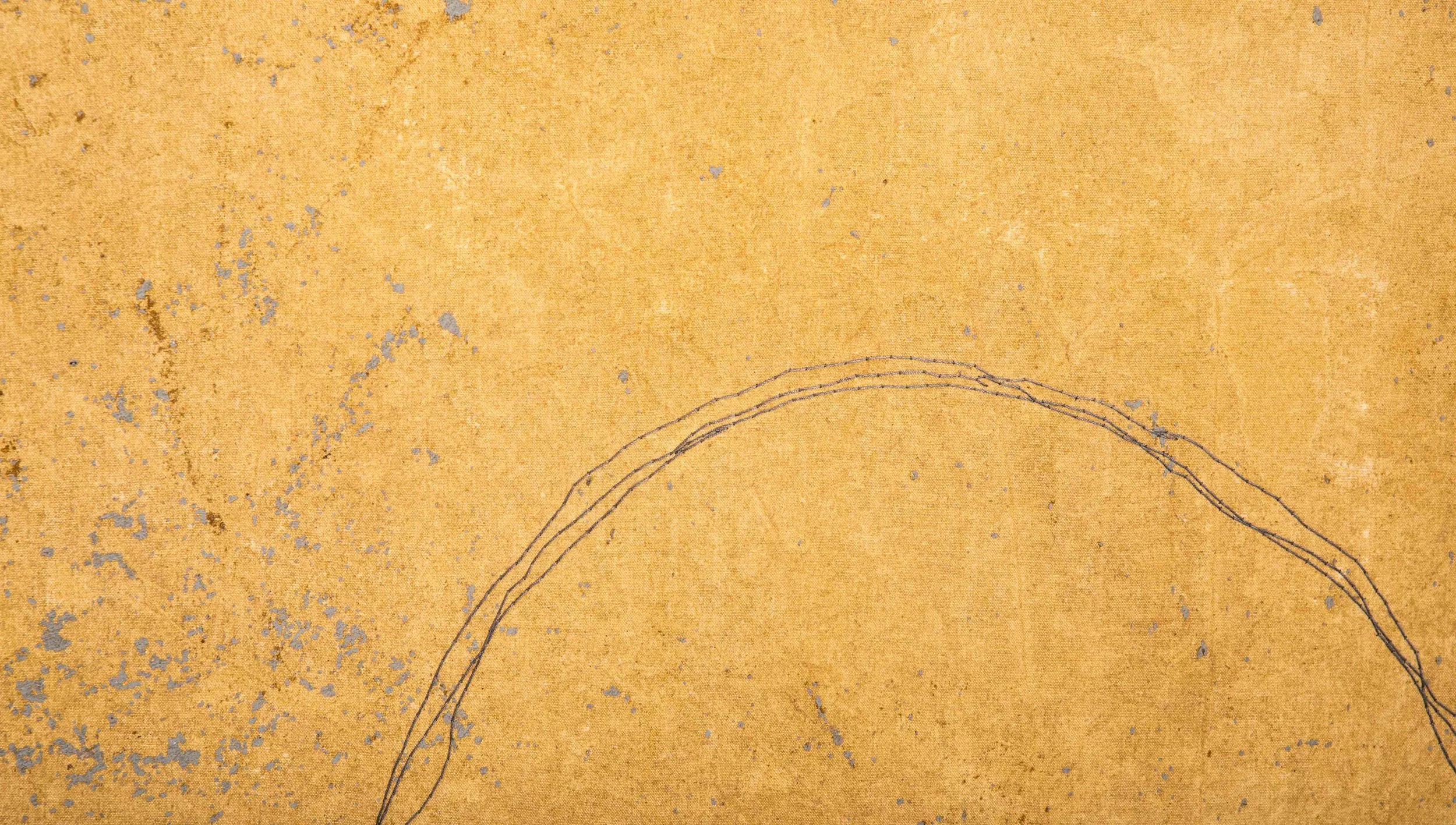 Textile Artist working with natural media - raw earth pigments, natural ...