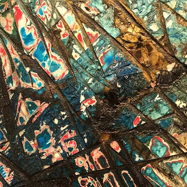 Textile Artist working with natural media - raw earth pigments, natural ...