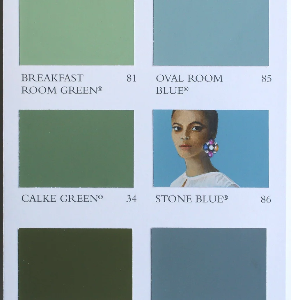 Paint chart miniatures by Rachel Spelling — Studio Spelling