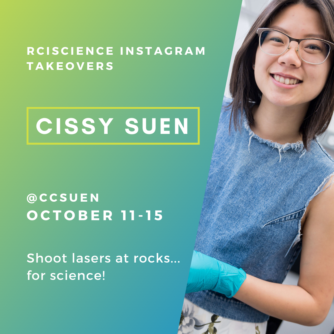 Instagram Takeover: Cissy Suen — Royal Canadian Institute for Science