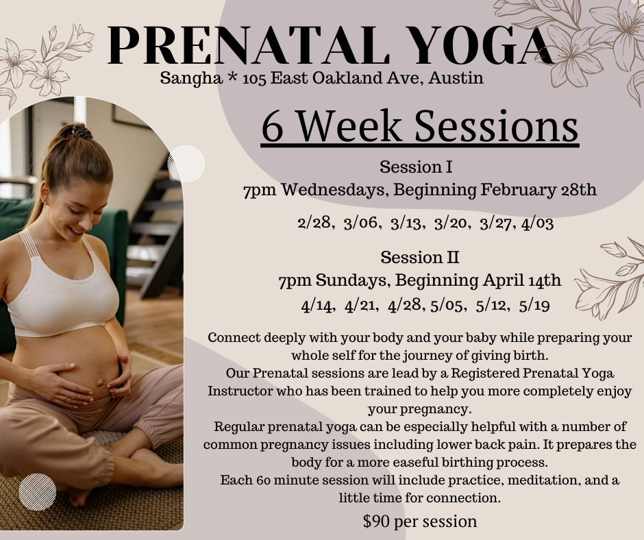 Prenatal Yoga — Sangha Yoga & Wellness
