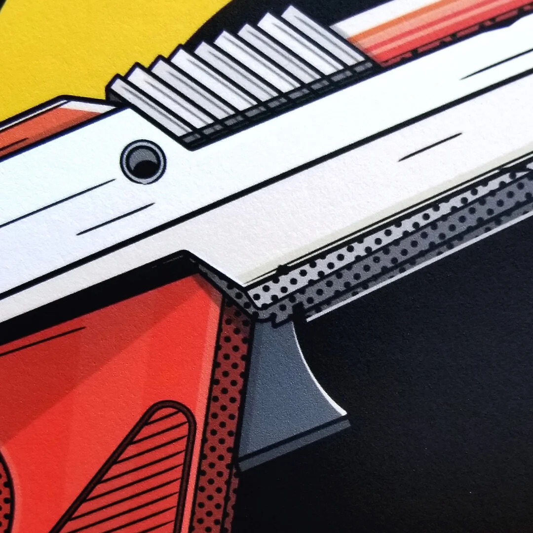 Happy Impulse | Switchblades - 8x8 Print