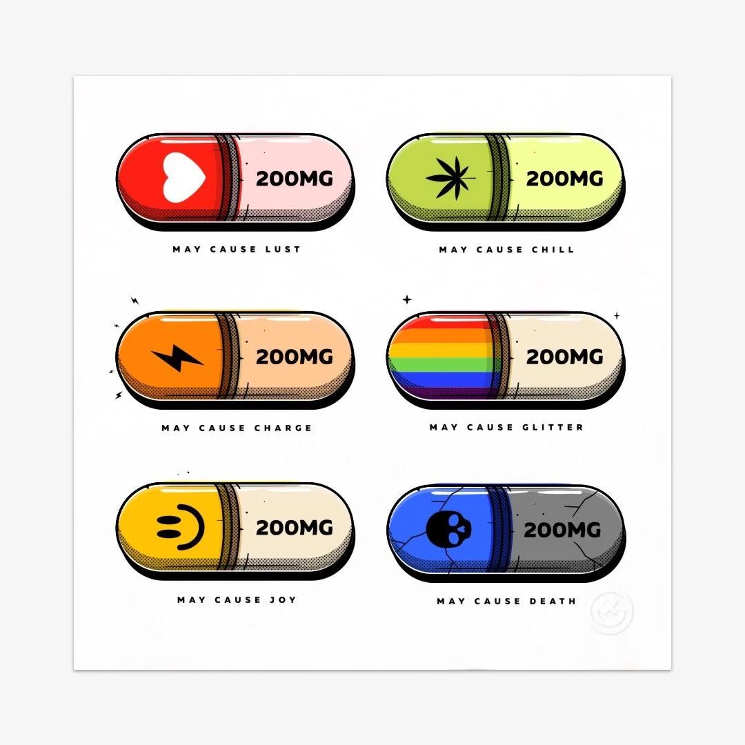 Happy Impulse | High O’Clock - Art Print