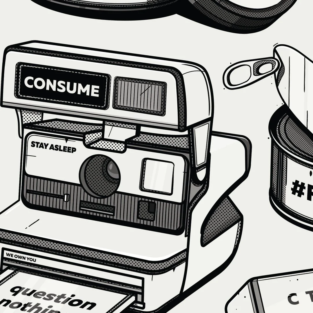 Happy Impulse | High O’Clock - 8x8 Print