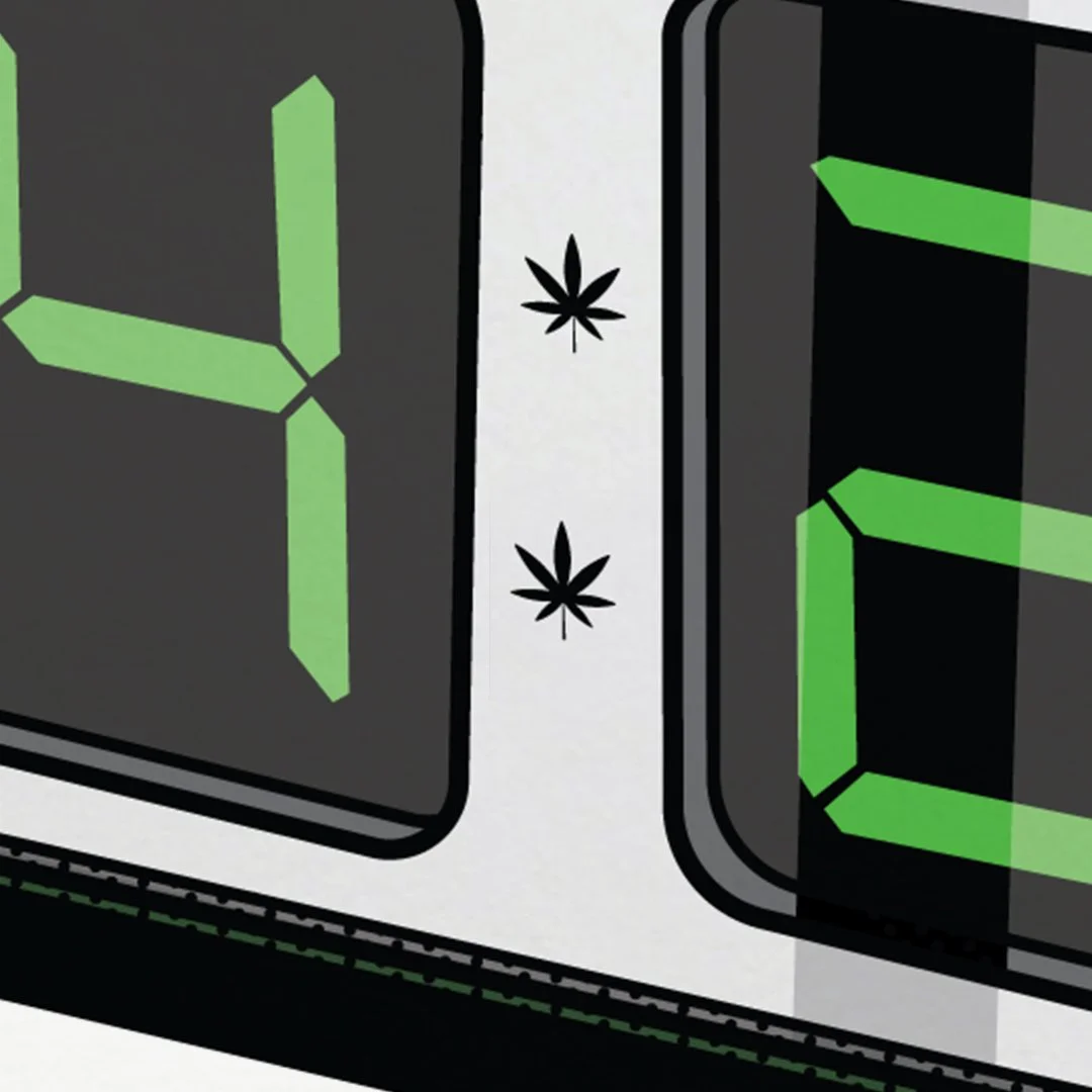 Happy Impulse | High O’Clock - 8x8 Print