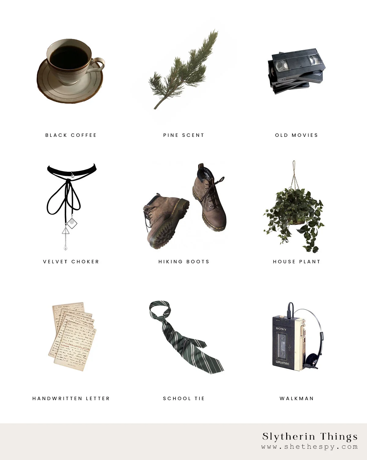 A Guide To Slytherin — SHE THE SPY